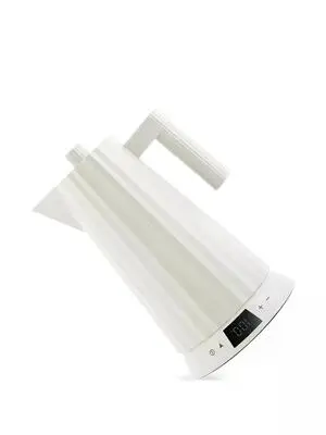 ALESSI Plissé Electric Kettle - White