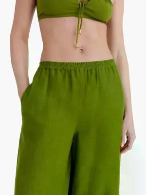 ERES Wide-leg Trousers - Green