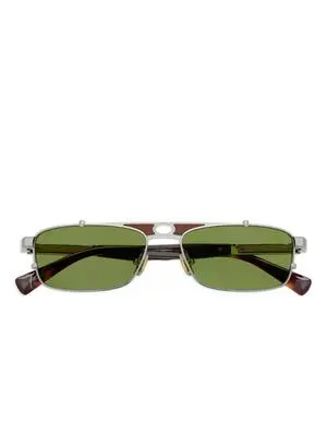 Brunello Cucinelli Rectangle-frame Sunglasses