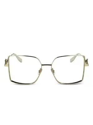 Karl Lagerfeld Geometric-frame Eyeglasses - Gold