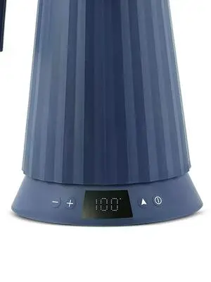 ALESSI Plissé Electric Kettle - Blue