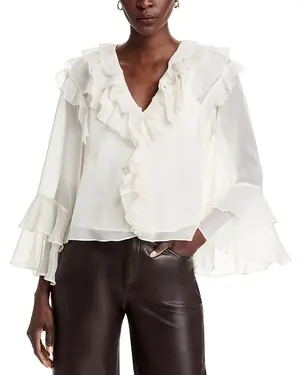 Women's Ruffle Blouses