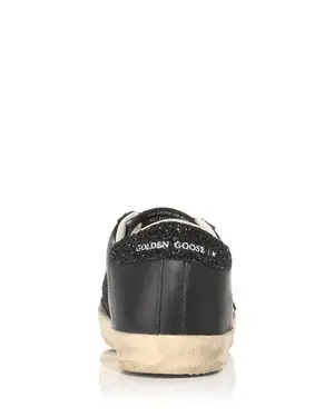 GOLDEN GOOSE Super-star Low Top Sneakers - Black