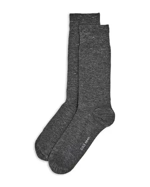 Cole Haan Comfort Crew Socks - Black Rain