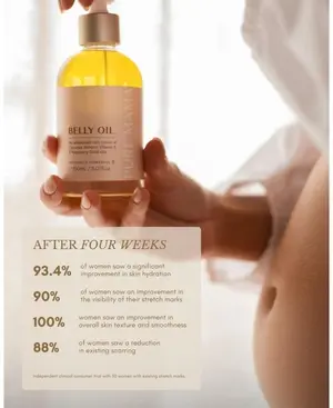 PURE MAMA Belly Oil Yellow/gold