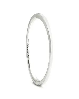 ANABEL ARAM Farrier Thin Hinged Bracelet - Silver