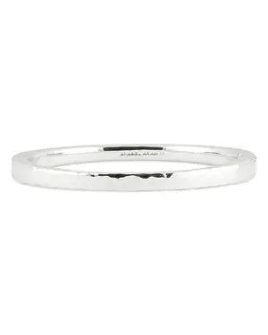 ANABEL ARAM Farrier Sterling Hinged Bracelet - Silver
