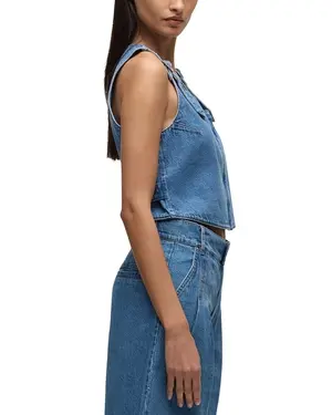 Hudson Jeans Boxy Denim Vest