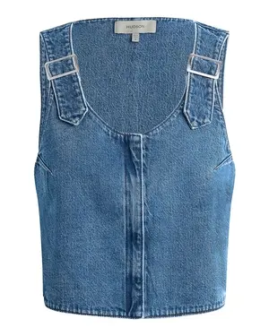 Hudson Jeans Boxy Denim Vest