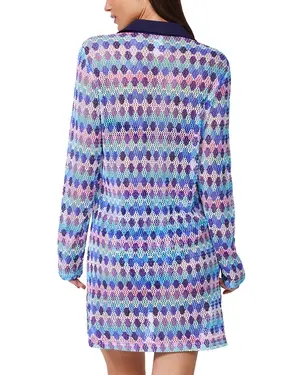 GOTTEX Long Sleeved Blouse Swim Cover Up