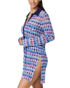 GOTTEX Long Sleeved Blouse Swim Cover Up