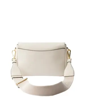Prada Leather Shoulder Bag - White