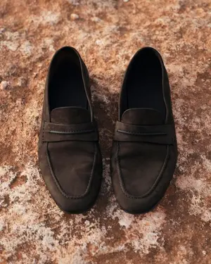 Zegna Secondskin Mocassin Loafer - Dark Brown