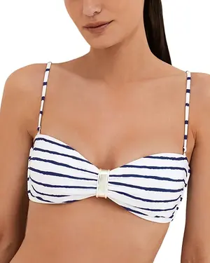 VIX PAULA HERMANNY Symphonie Sunny Bandeau Bikini Top - Multi