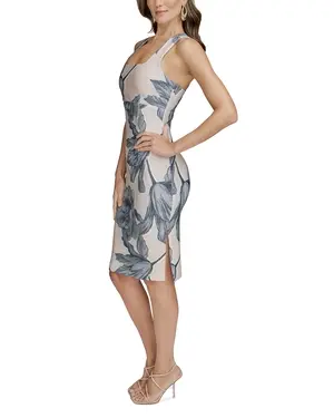 Donna Karan New York Floral Sheath Dress
