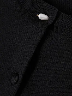 Carven Silk-blend Cardigan