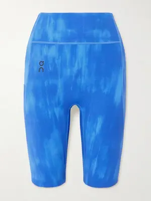 On Malibu Tie-dyed Shorts - Blue