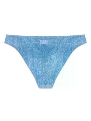 FISICO Denim-effect Bikini Bottom