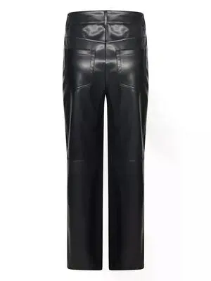 Max Mara Faux-leather Trousers