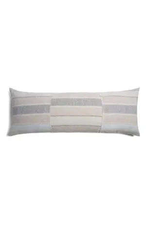 PARACHUTE Heritage Linen Body Pillow Cover - Natural Stripe Cool