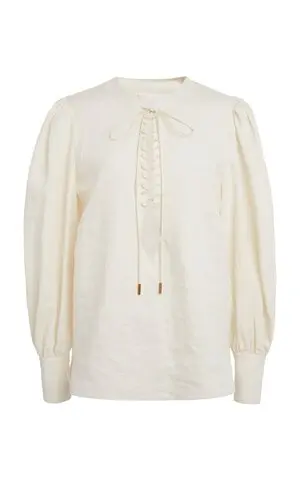 Givenchy Lace Up Tops For Women