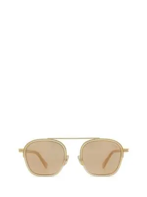 Zegna Zegna Aviator Sunglasses Shiny Light Yellow