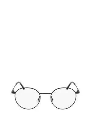 Calvin Klein Rounded Eyeglasses Black