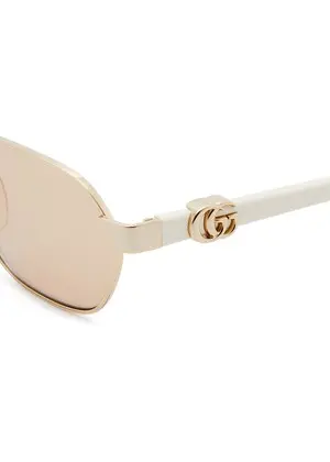 Gucci Eyewear Oval-frame Sunglasses