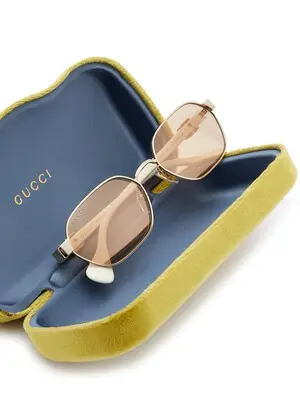 Gucci Eyewear Oval-frame Sunglasses