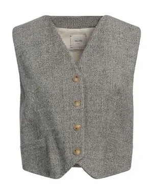 Alysi Button Detailed Vests For Women