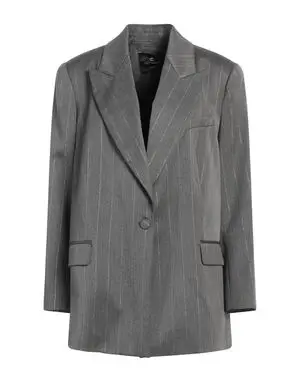 CRISTINAEFFE Single-breasted Pinstriped Blazer