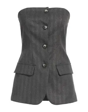 VICOLO Tube Top - Grey