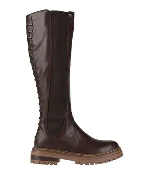 BRACCIALINI Boot Chocolate Textile Fibers