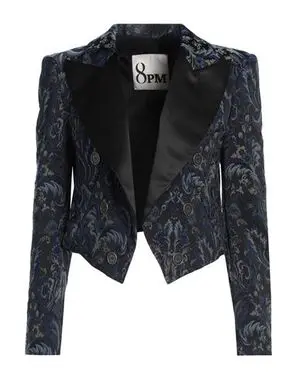 8PM Single-breasted Floral-print Blazer
