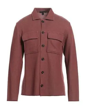 LARDINI Shirt Brick Size Wool
