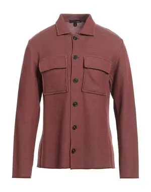 LARDINI Shirt Brick Size Wool