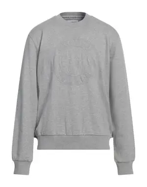 BIKKEMBERGS Cotton French Terry Sweatshirt - Grey