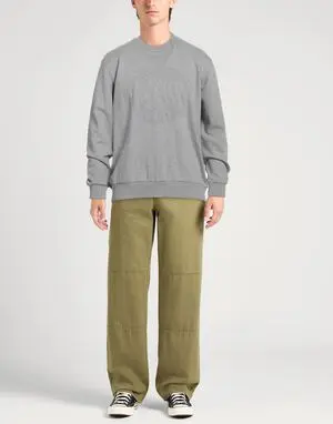 BIKKEMBERGS Cotton French Terry Sweatshirt - Grey