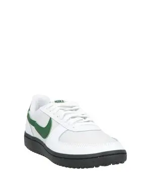 Nike Low Top Sneakers In Leather And Textile Fibers