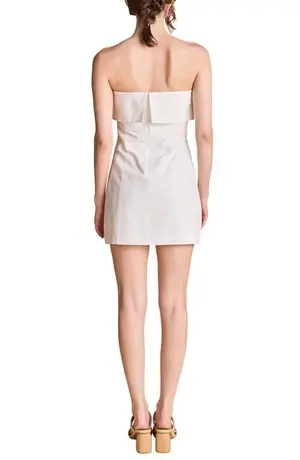Endless Rose Strapless Mini Dress - White