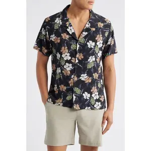 Hugo Boss Beach Camp Shirt - Black