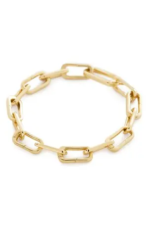 Monica Vinader Alta Capture Charm Bracelet - 14kt Solid Gold