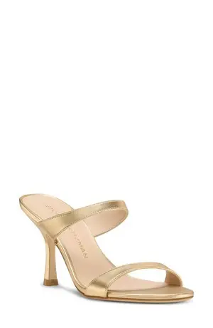 STUART WEITZMAN Nudist Sandal - Golden