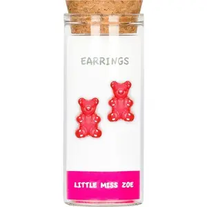 LITTLE MISS ZOE Stud Earrings - Red