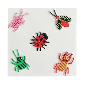 DAYDREAM SOCIETY Embroidered Sticker Patches - Backyard Bugs Patch Set
