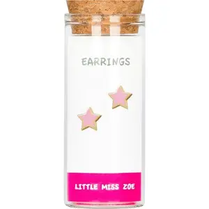 LITTLE MISS ZOE Star Stud Earrings - Pink