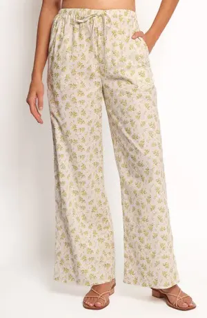 Petal & Pup Floral Pants For Women