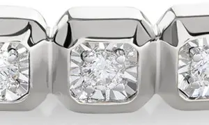 Monica Vinader Asscher Lab Grown Diamond Bangle