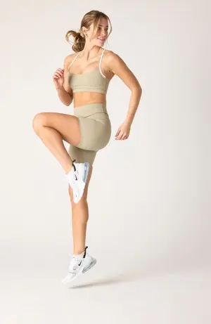 DAUGHTER LESSONS Core Bike Shorts - Sage