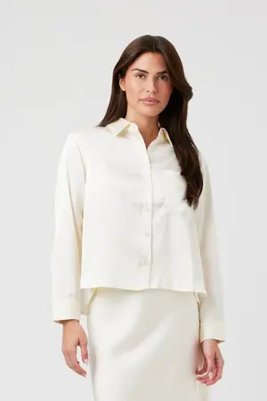 BY TESS Ella Blouse - Ivory